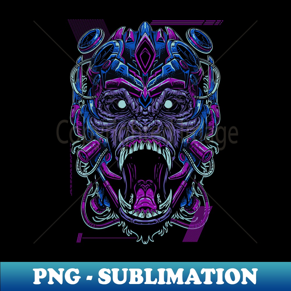 Mecha Gorilla - Digital Sublimation Download File - Boost Yo | Inspire ...
