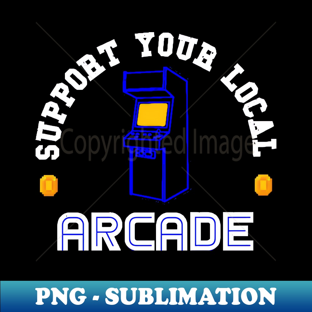 Support your local Arcade - Exclusive Sublimation Digital Fi | Inspire ...