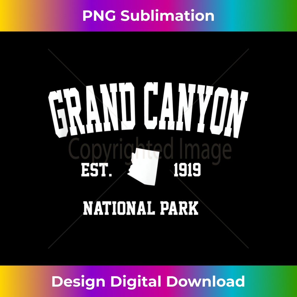 Retro Grand Canyon National Park Hiking Arizona Est 1919 Tan - Inspire ...