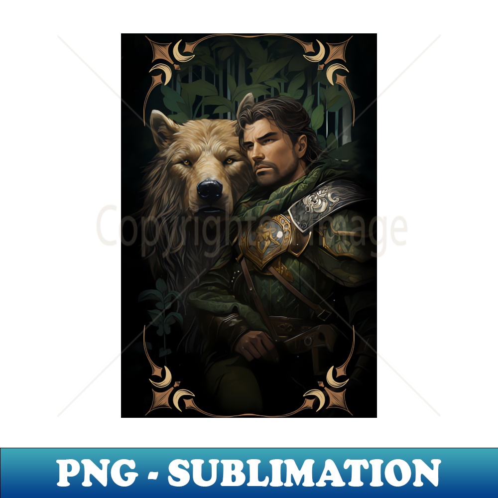 Beast Master Ranger DnD Baldurs gate 3 - Exclusive Sublimati - Inspire ...