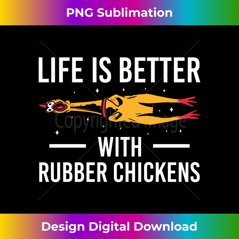 Life Is Better With Chicken Rubber Rooster Long Sleeve - Fut | Inspire ...