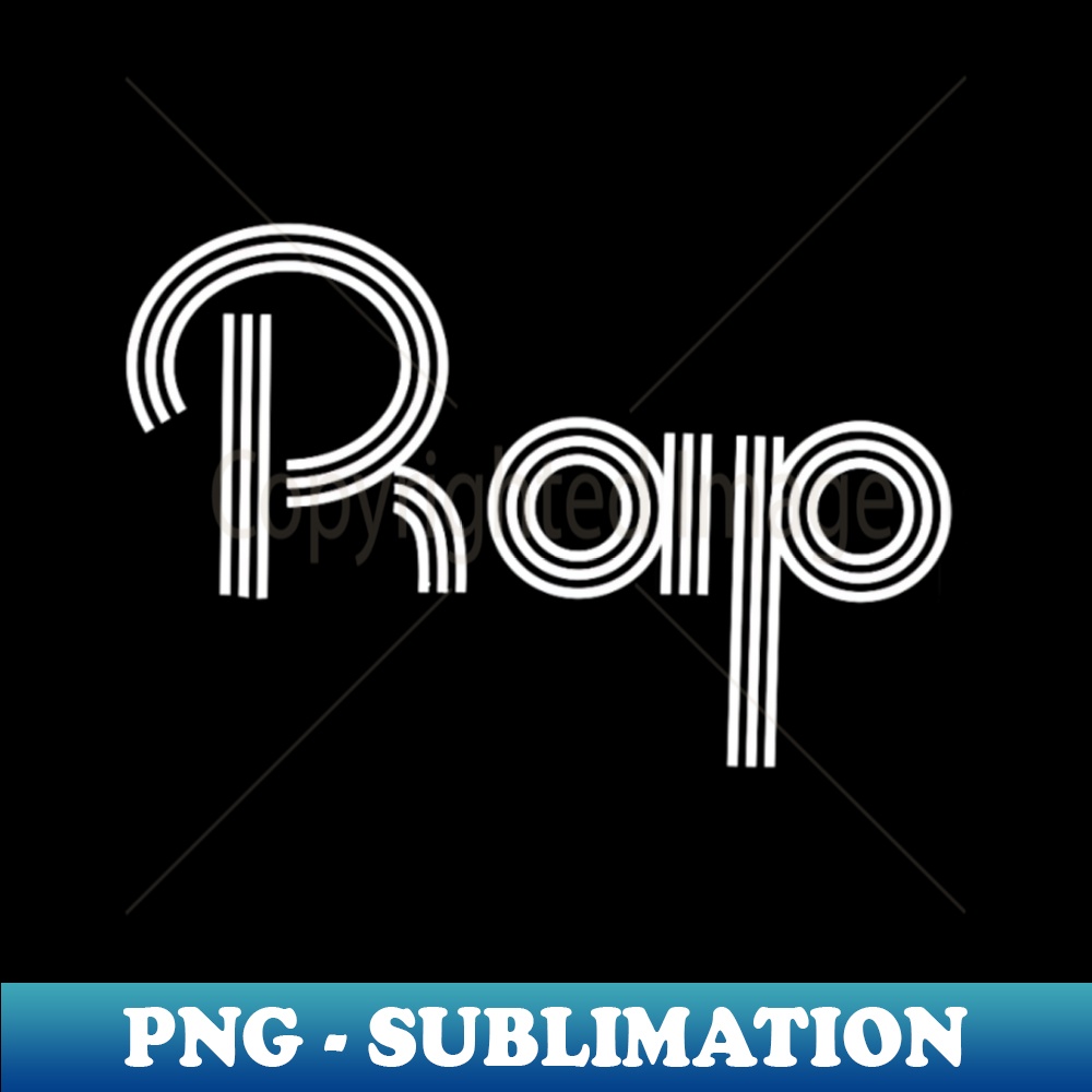 Rap Letter - PNG Transparent Sublimation Design - Create wit | Inspire ...