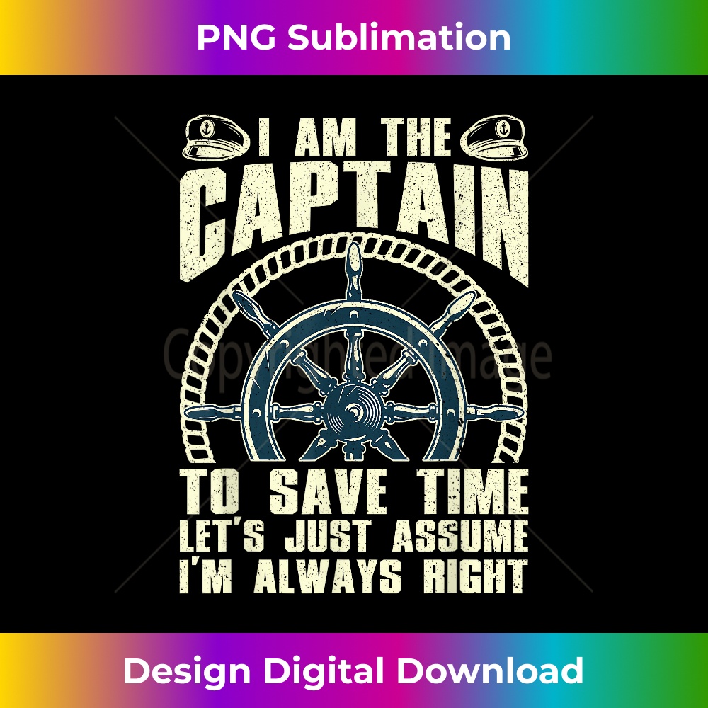 Cool Captain Art For Men Women Boat First Mate Ship Boating | Inspire ...