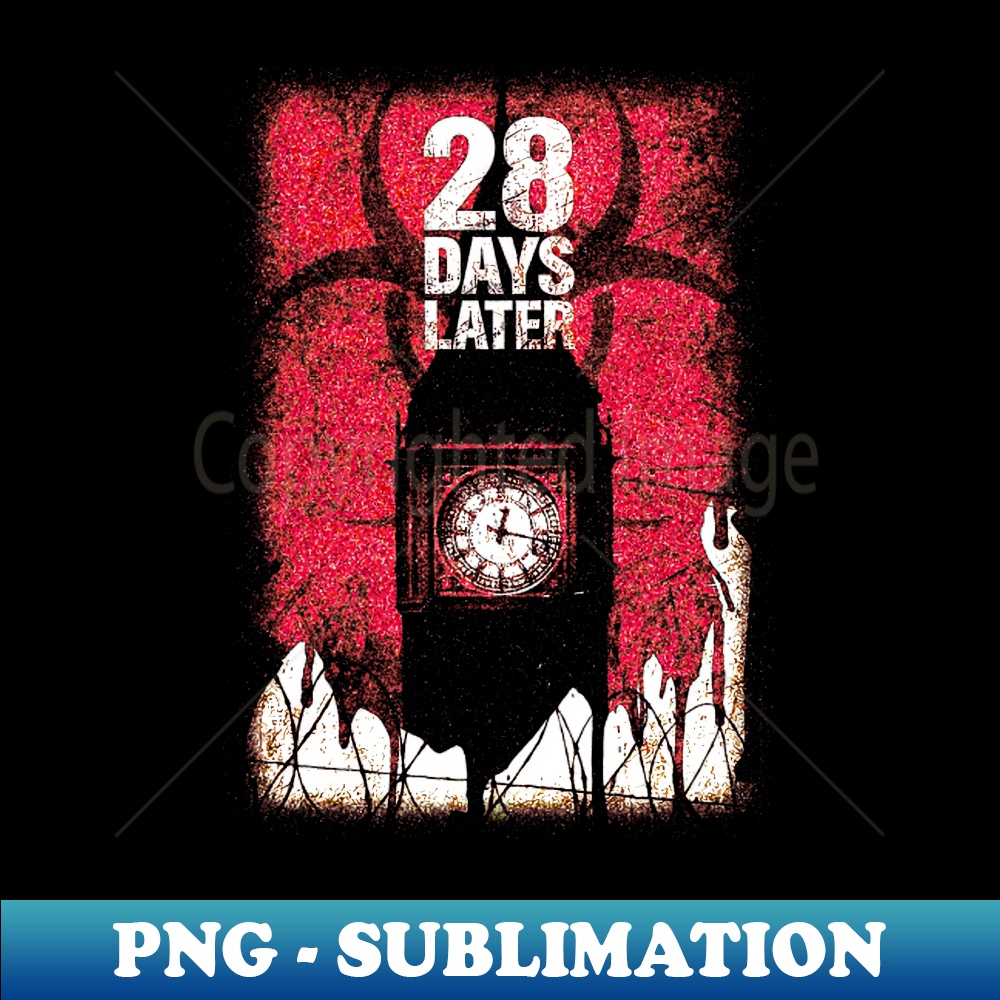 28 Days Later - Instant PNG Sublimation Download - Perfect f | Inspire ...