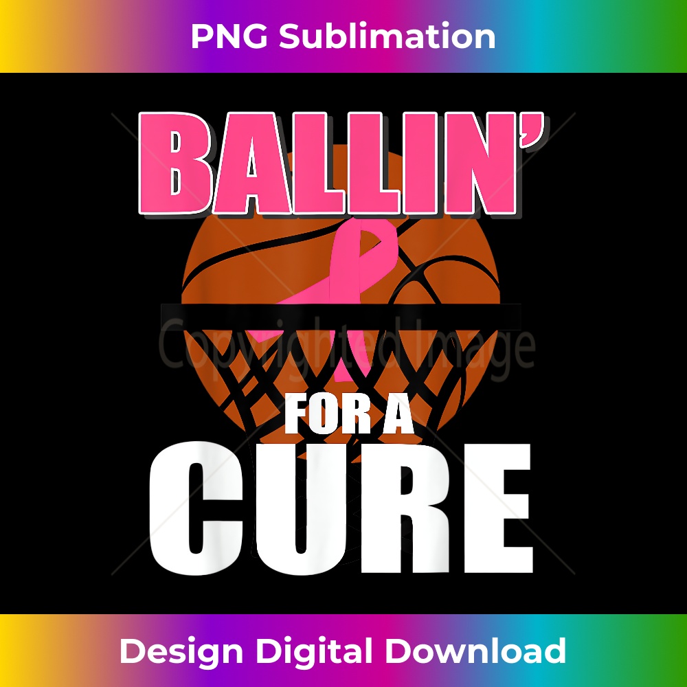 Basketball Breast Cancer Awareness Month Pink Ribbon - Artis | Inspire ...