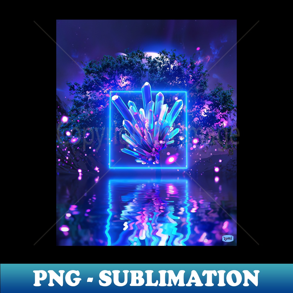 Neon Jewel - PNG Transparent Digital Download File for Subli - Inspire ...