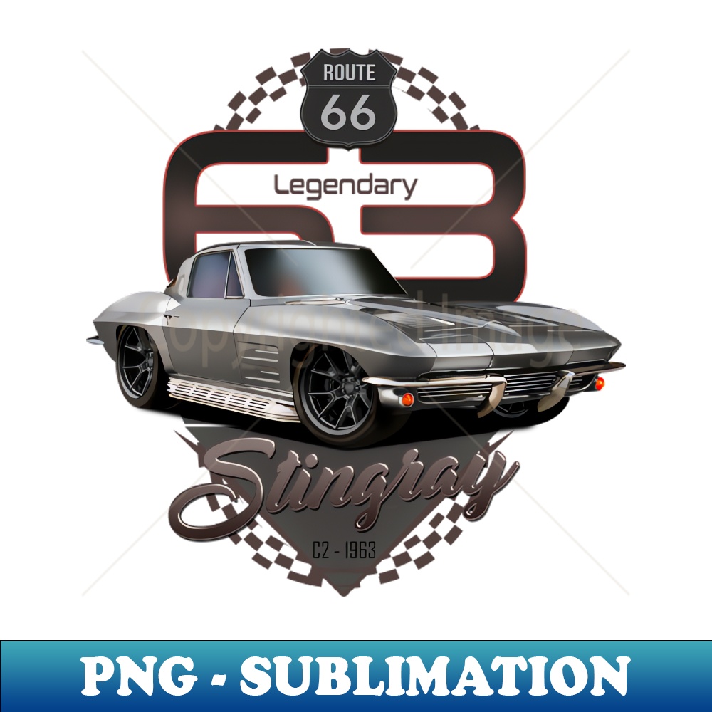 C2 Corvette Legend - Exclusive Sublimation Digital File - Pe | Inspire ...