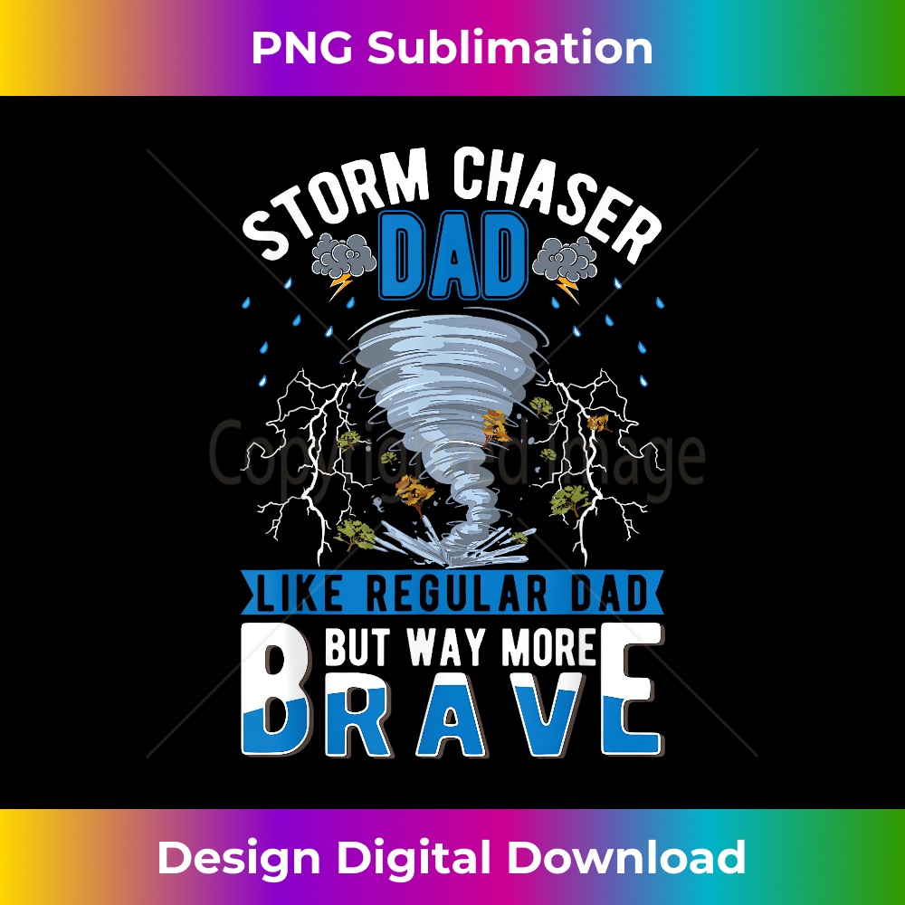 Mens Tornado Chaser Father Storm Chaser - Crafted Sublimatio - Inspire ...