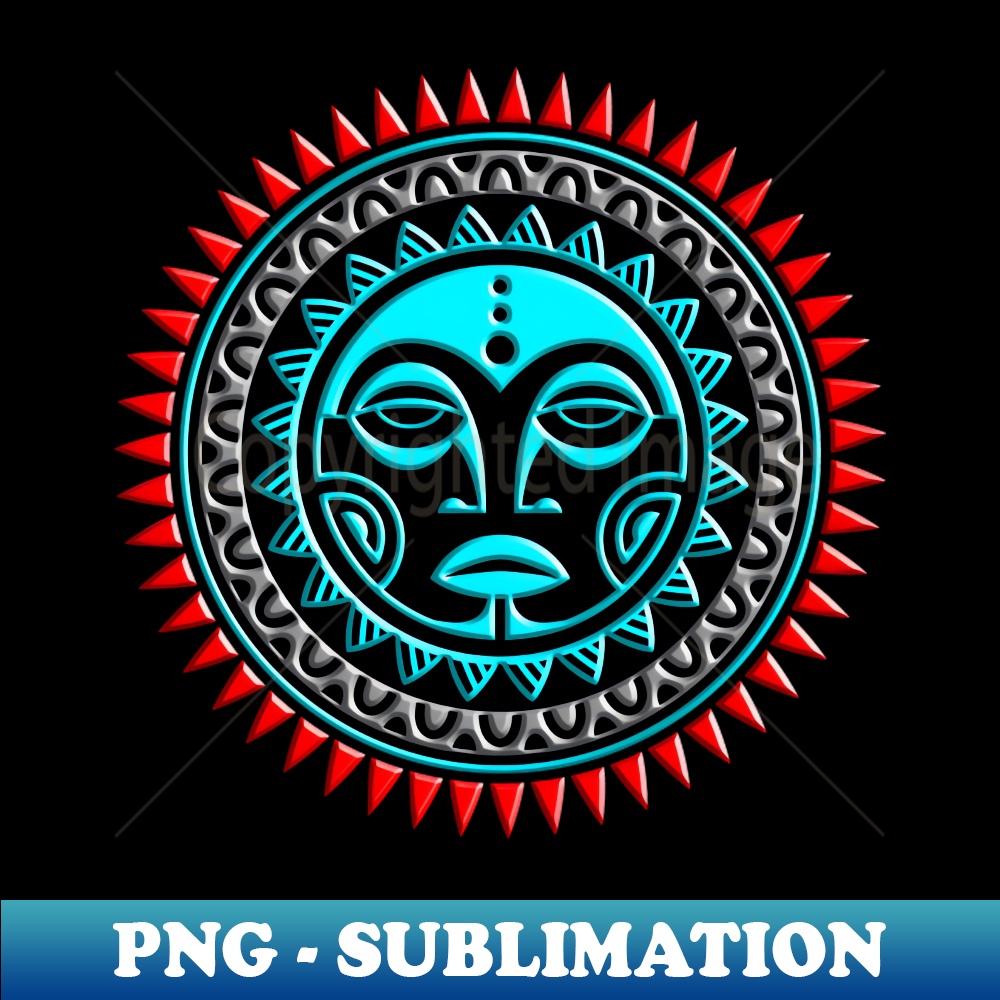 POLYNESIAN MASK 1 - Artistic Sublimation Digital File - Spic | Inspire ...
