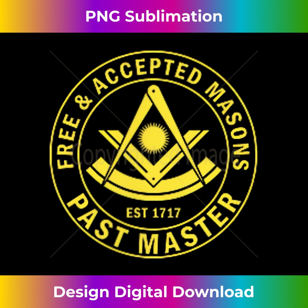 Masonic Past Master F & AM Square & Compass Freemason - Clas | Inspire ...