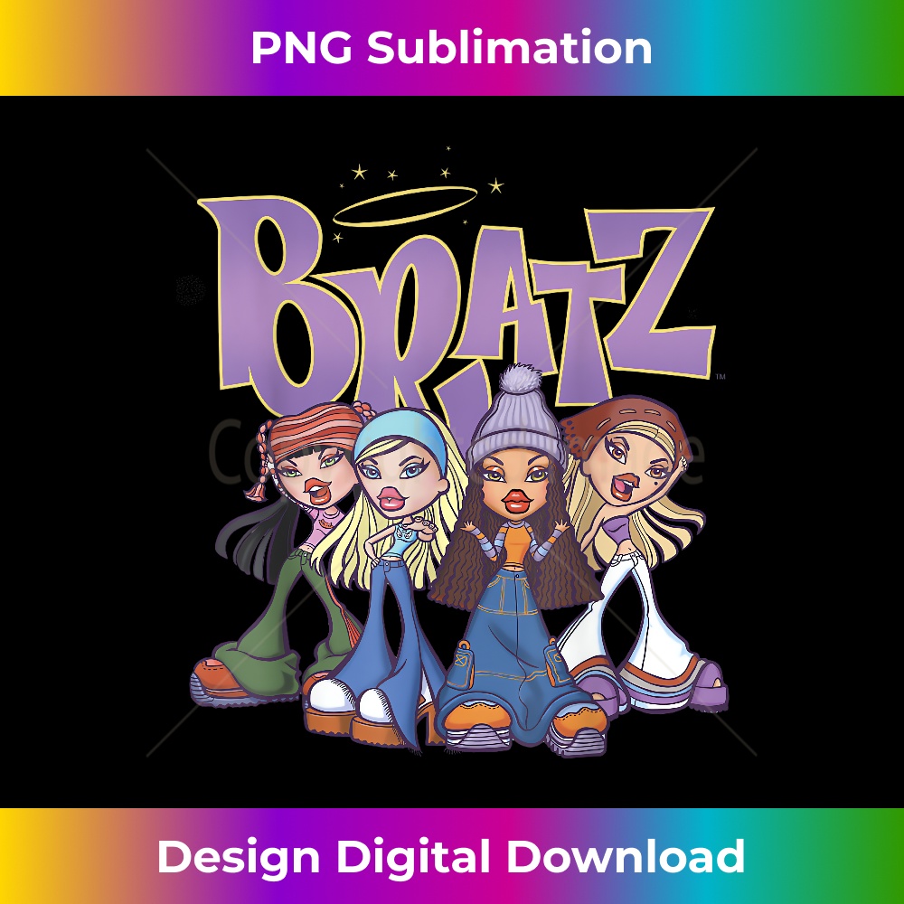 Bratz Original Four Group Shot Logo - Sophisticated PNG Subl | Inspire ...