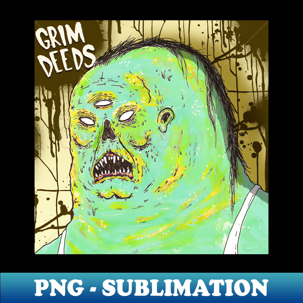 Grim Deeds self-titled LP album cover - PNG Transparent Digi | Inspire Uplift