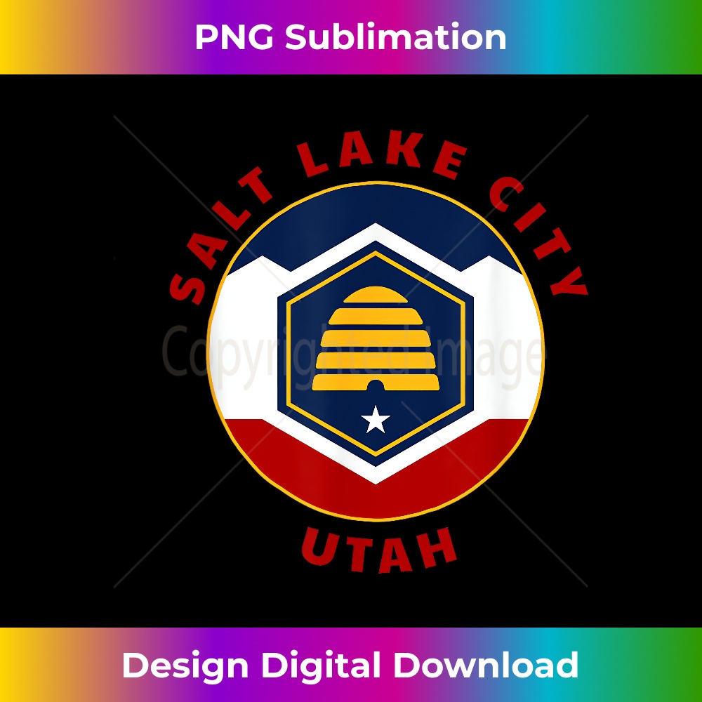 Salt Lake City Utah New UT Flag Beehive Vacation Souvenir - | Inspire ...