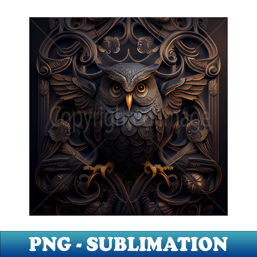 Ornamental Owl - Special Edition Sublimation PNG File - Revo | Inspire ...