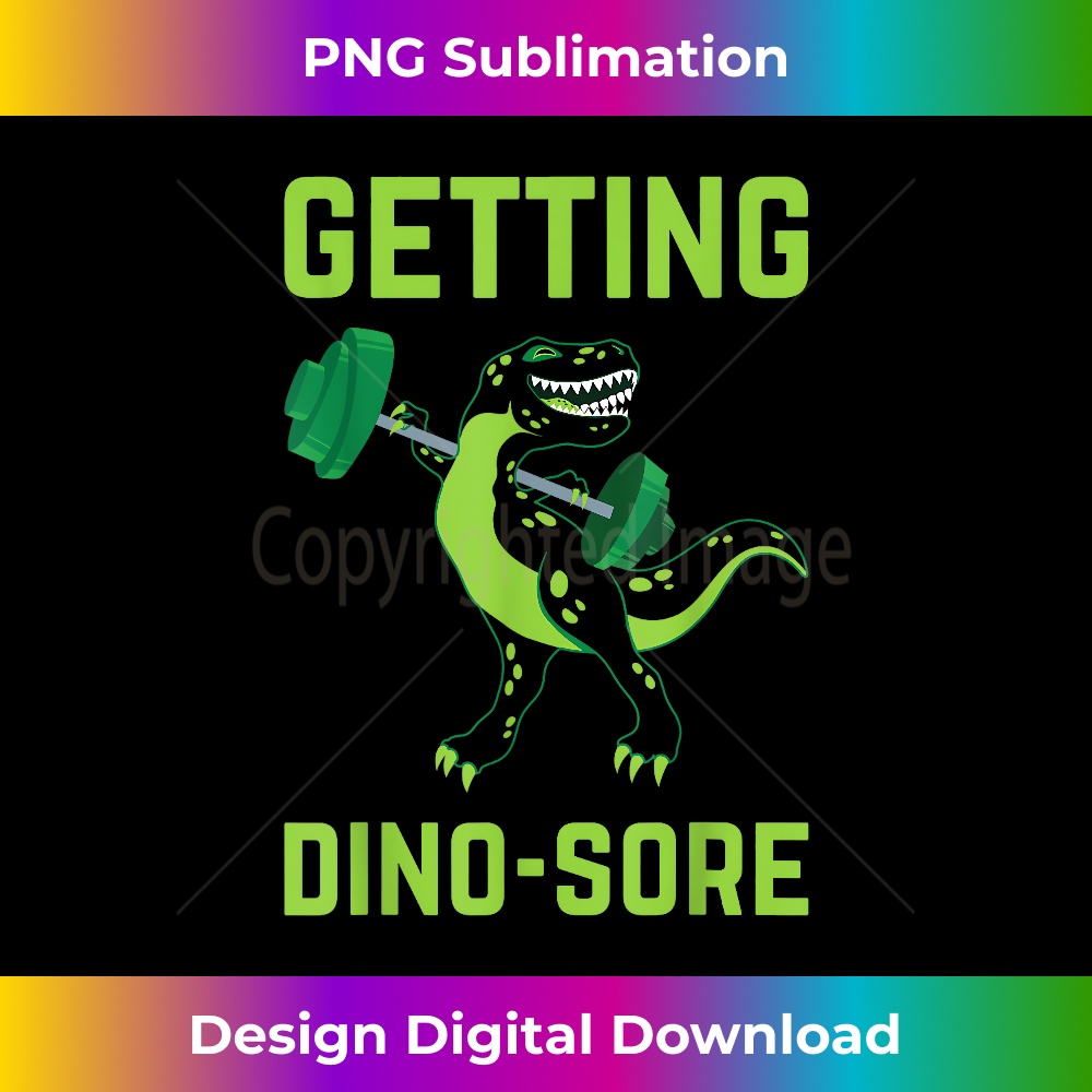 Getting Dino-Sore Gym Dinosaur T Rex Workout - Sublimation-O - Inspire ...