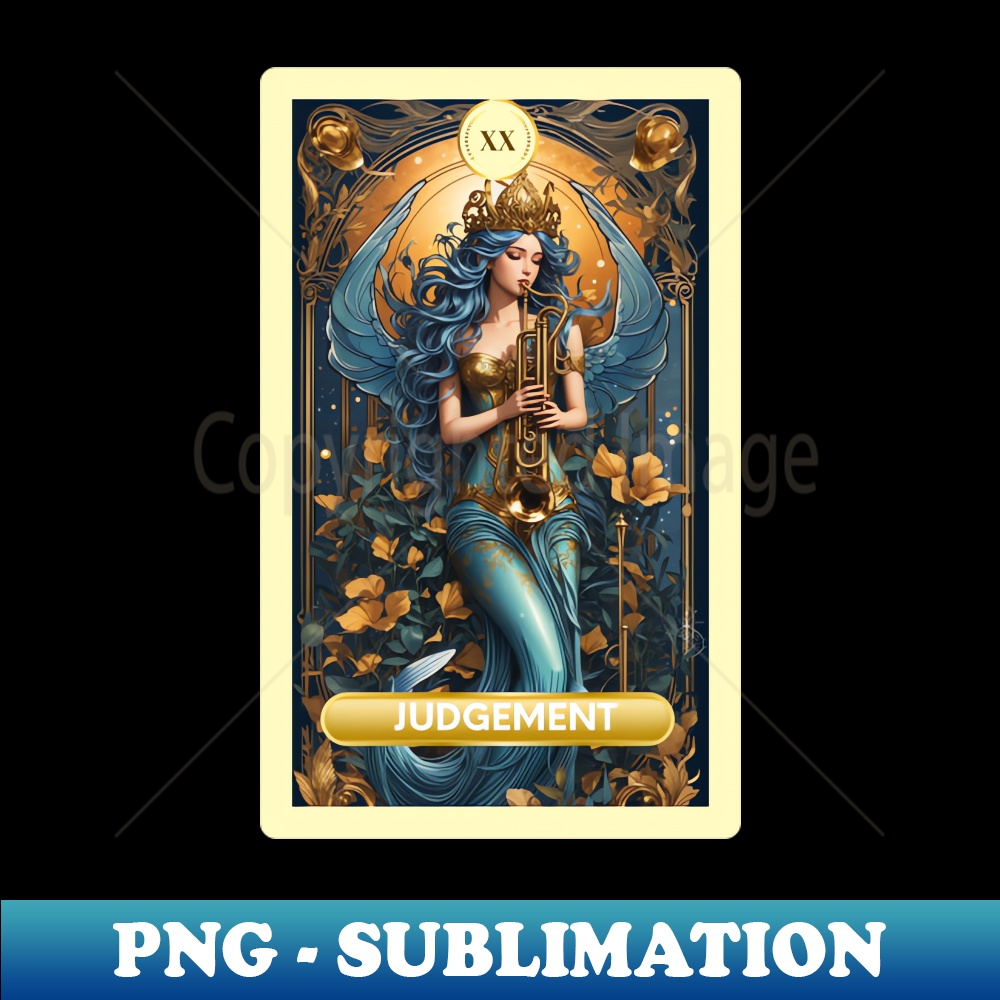 The Judgement Card From the Light Mermaid Tarot Deck - Trend | Inspire ...