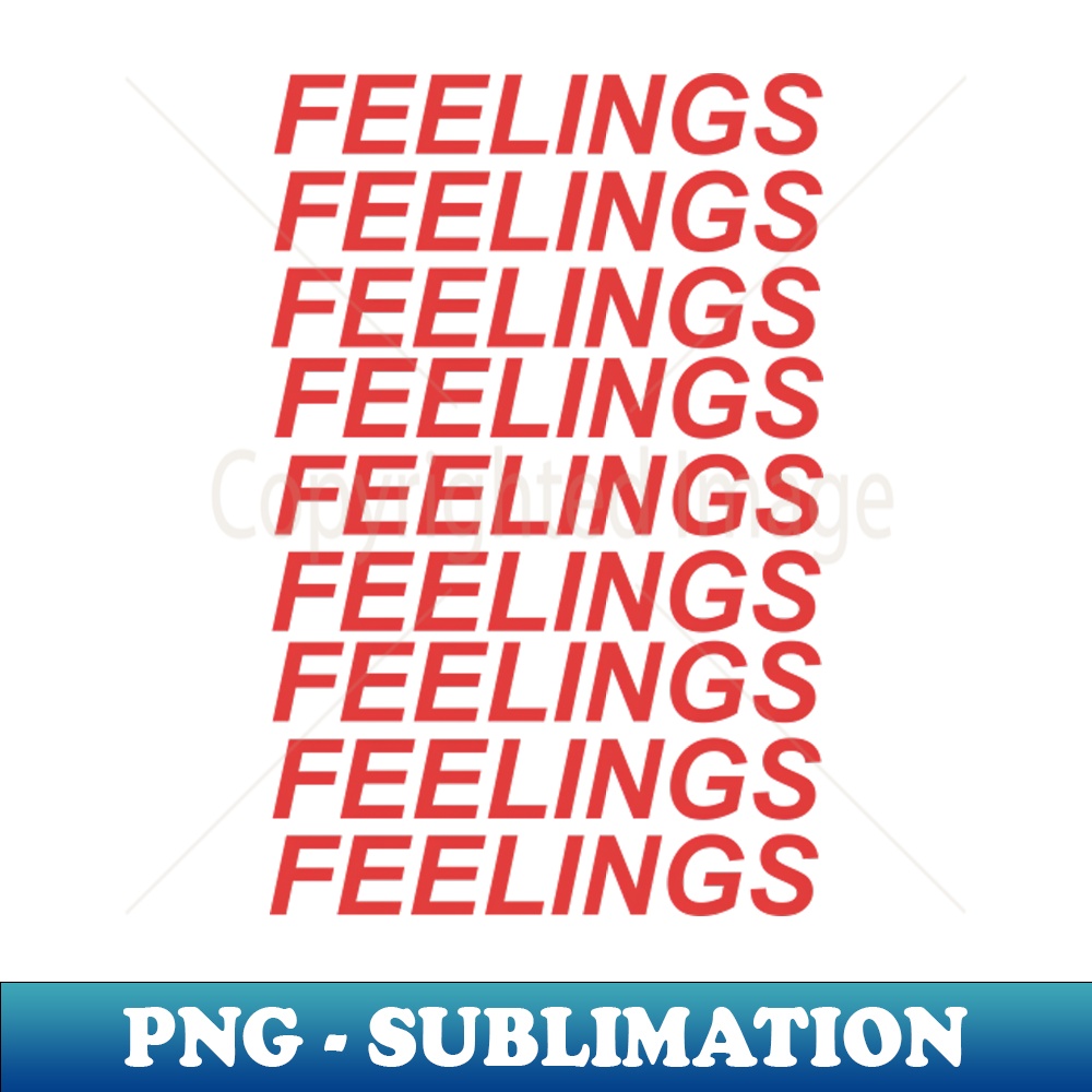 Feelings red letters - Artistic Sublimation Digital File - U | Inspire ...