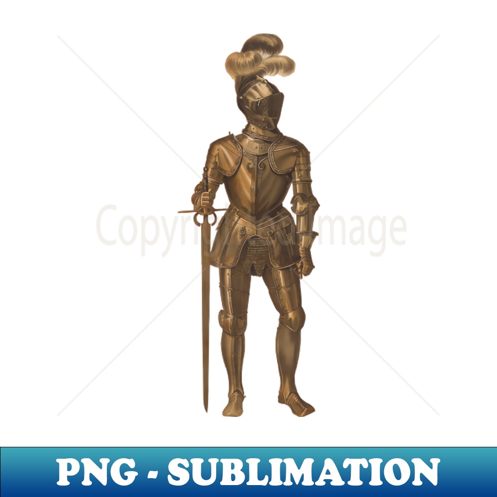 Knights Armor - PNG Transparent Sublimation Design - Bring Y | Inspire ...