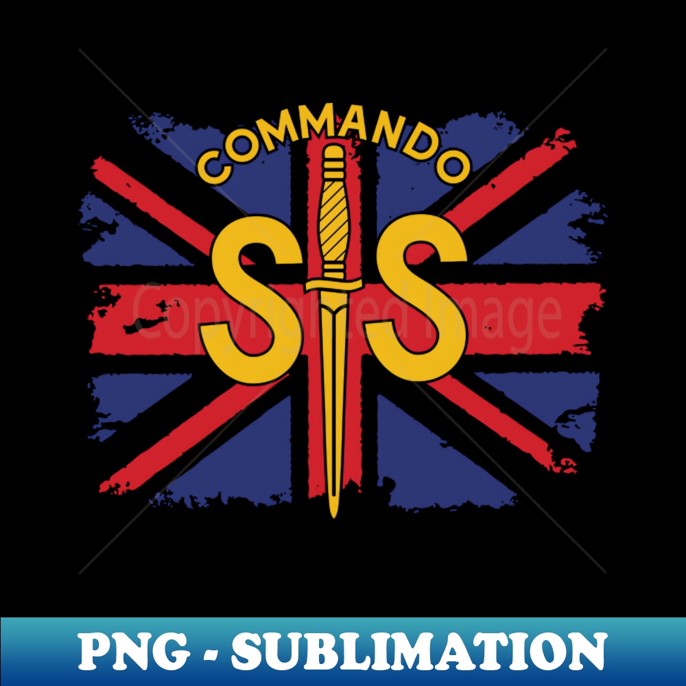 WW2 British Army No2 Commando SAS Badge with Union Jack - PN | Inspire ...