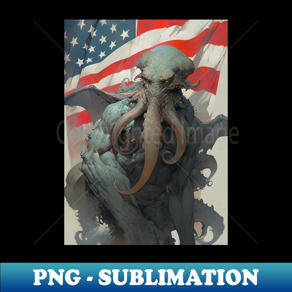 Vote Cthulhu - PNG Sublimation Digital Download - Capture Im - Inspire ...