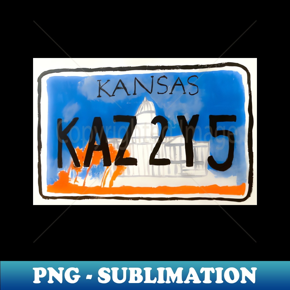 KAZ 2Y5 Licence Plate - SPN - Premium PNG Sublimation File - | Inspire ...