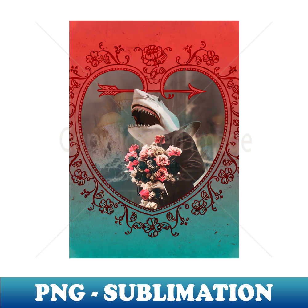 Bruce the Toothy n Timid Shark Suitor - Artistic Sublimation | Inspire ...
