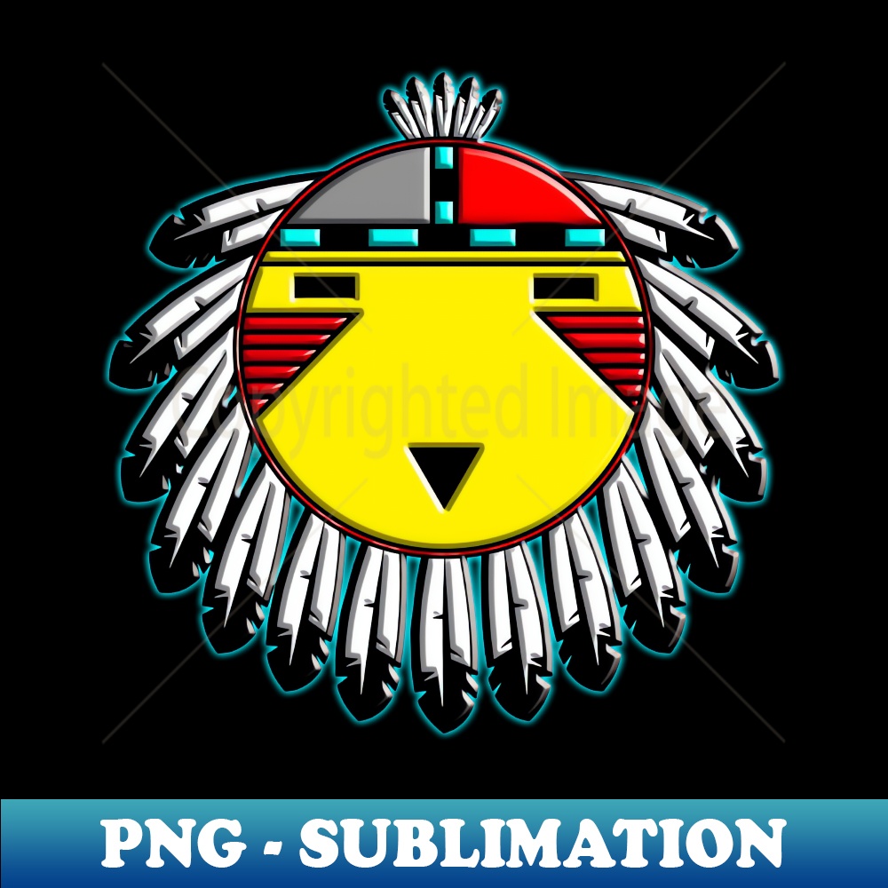 PUEBLO SUN CHIEF - High-Resolution PNG Sublimation File - De | Inspire ...