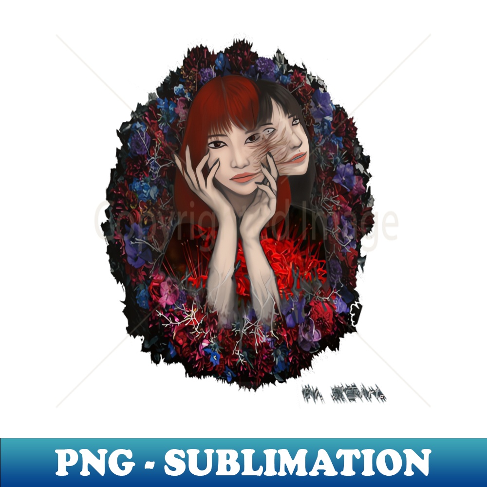 Tomie X Akari - PNG Transparent Sublimation Design - Enhance - Inspire ...