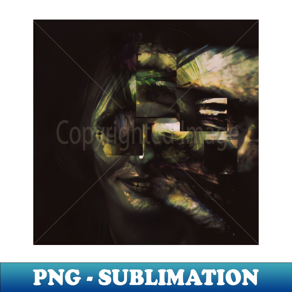 DECAYED Creepy Zombie Glitch Art - PNG Transparent Sublimati | Inspire ...
