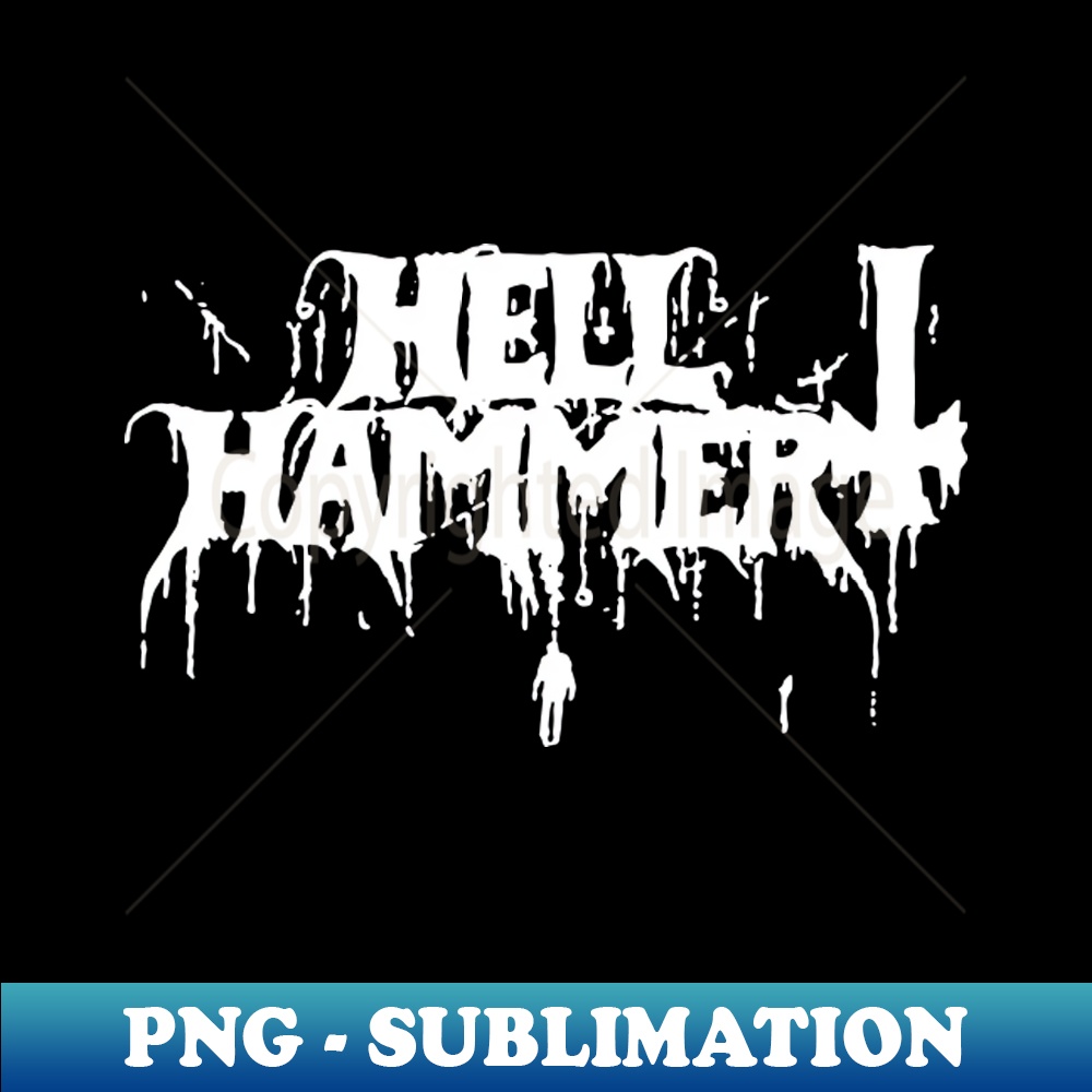HELLHAMMER - PNG Transparent Digital Download File for Subli | Inspire ...