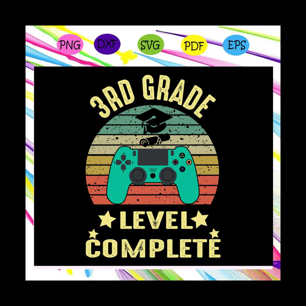 3rd grade level complete, 3rd grade svg, 3rd grade shirt, 3r | Inspire ...