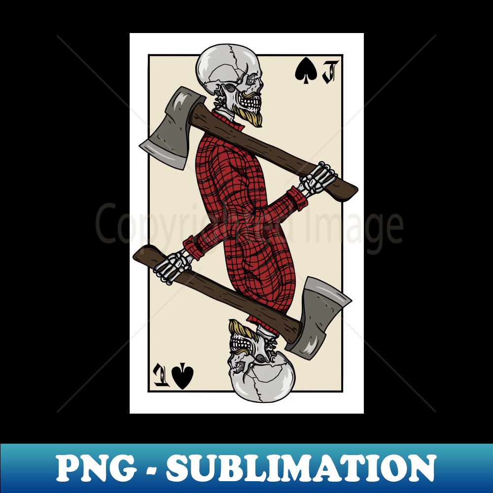 Lumberjack Card - Premium PNG Sublimation File - Stunning Su - Inspire ...