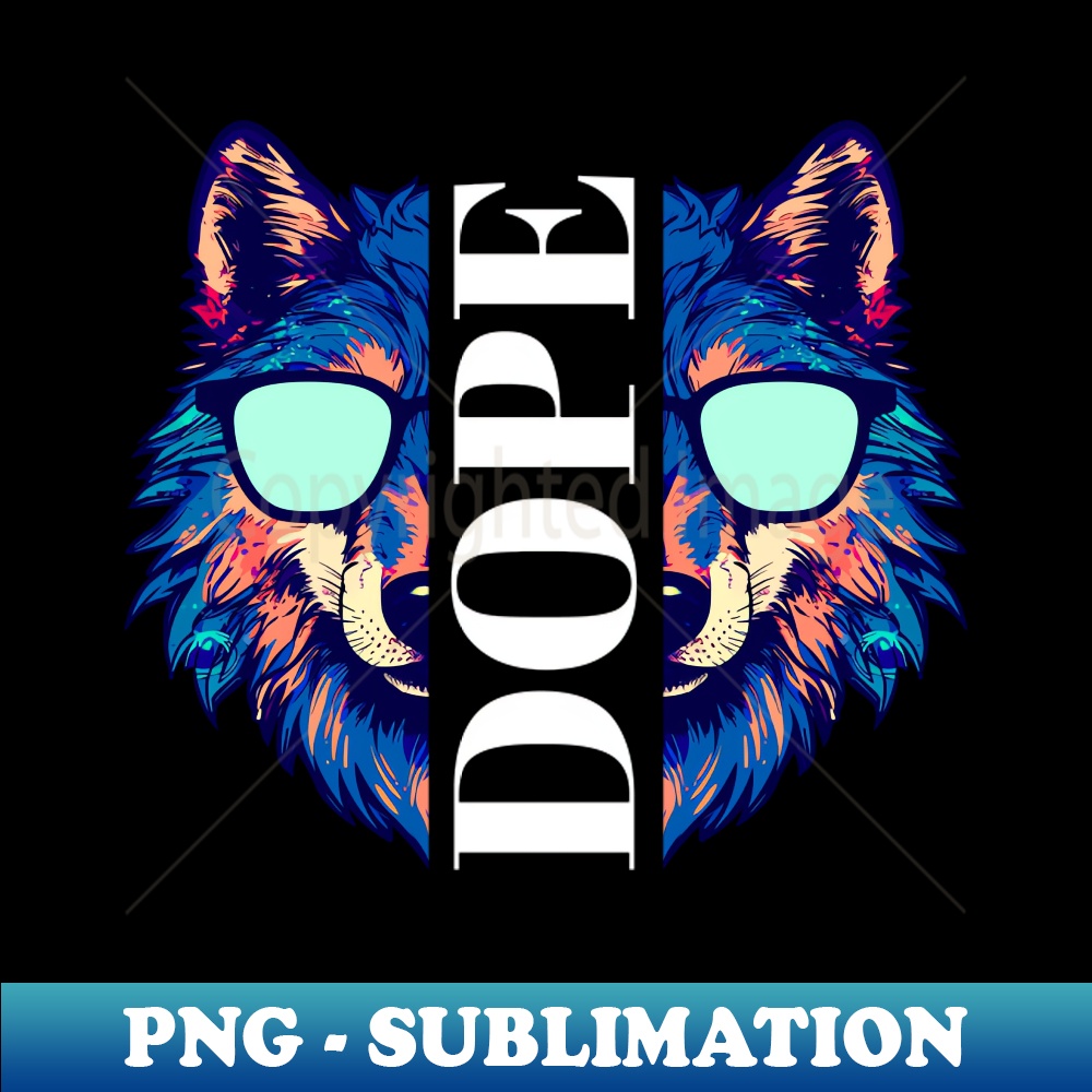 DOPE FOX FACE HEAD GLASSES - PNG Transparent Sublimation Fil | Inspire ...