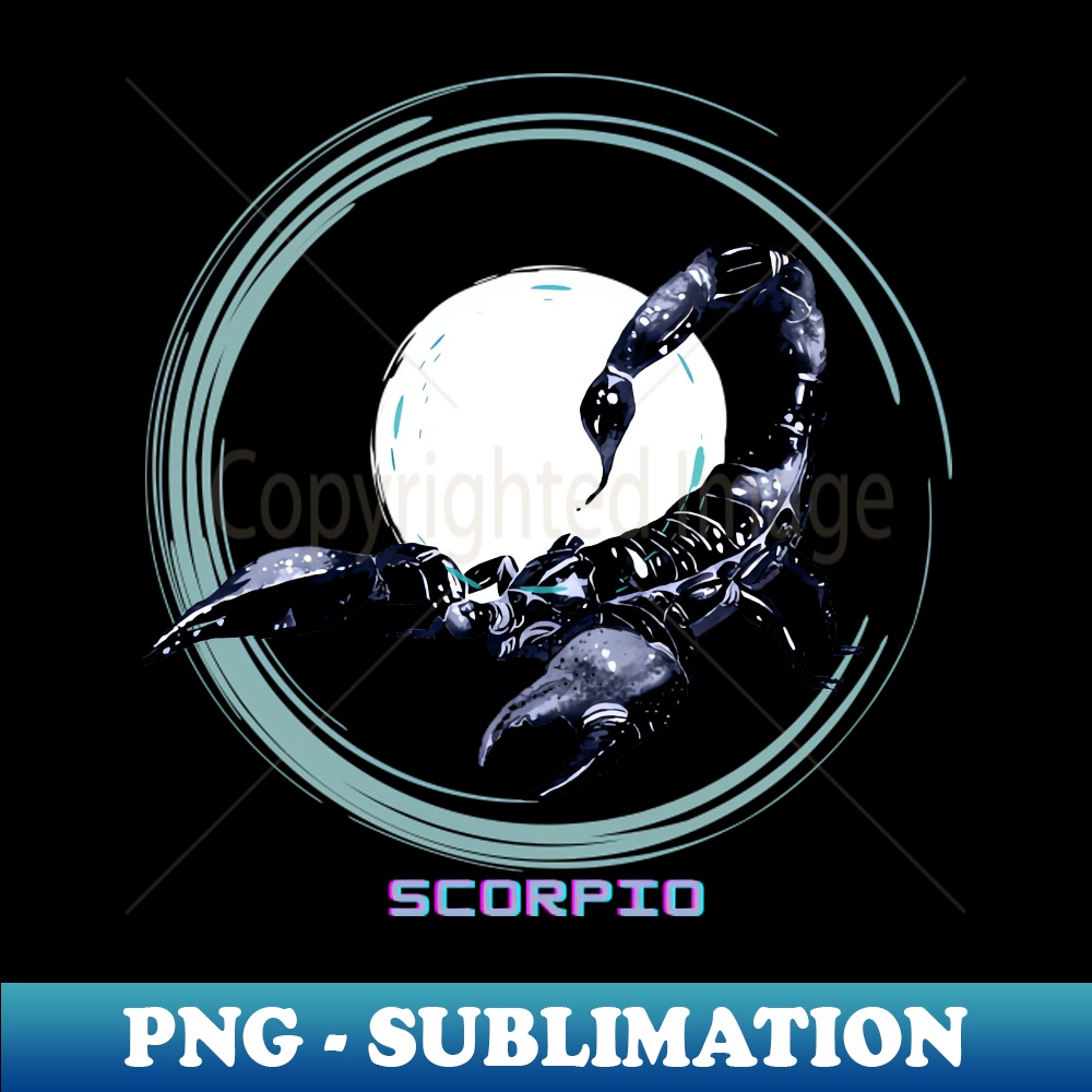 Scorpio - PNG Transparent Sublimation Design - Perfect for P | Inspire ...