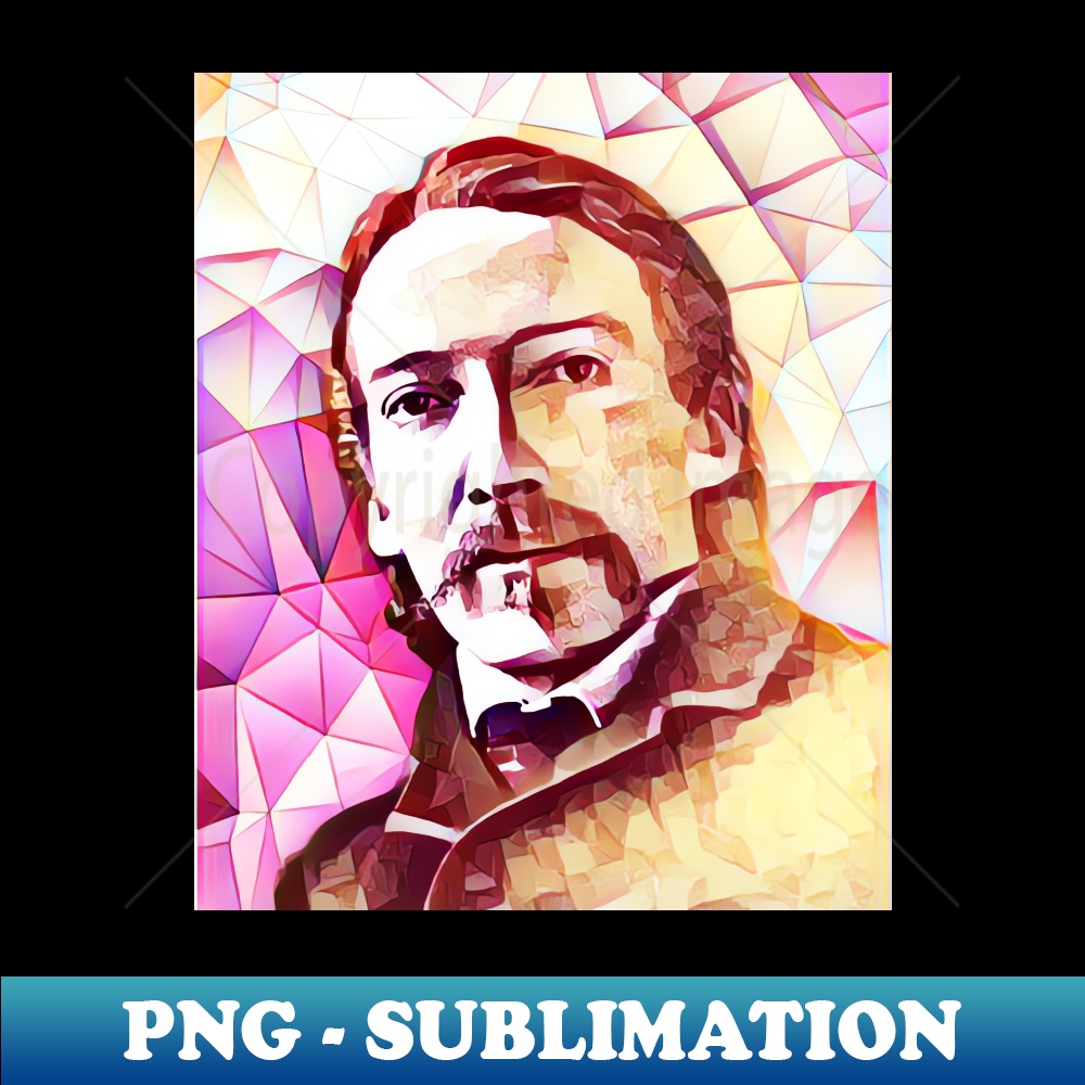 Robert Louis Stevenson Pink Portrait Robert Louis Stevenson - Inspire ...