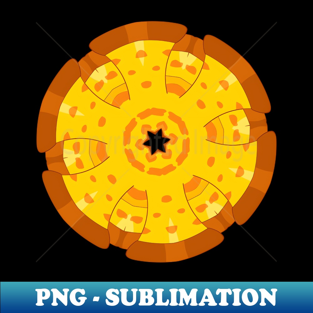 Round Shape With Yellow Dots - Premium PNG Sublimation File | Inspire ...