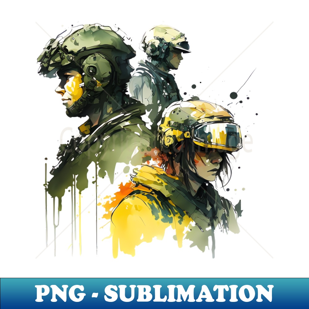 Soldier Squad - Trendy Sublimation Digital Download - Stunni | Inspire ...