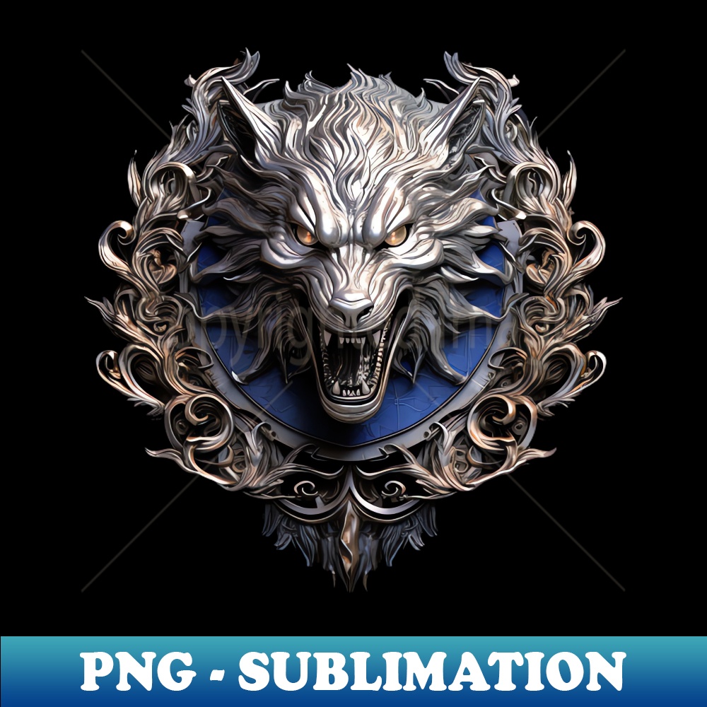 Wolf Emblem - PNG Transparent Sublimation File - Unleash You - Inspire ...