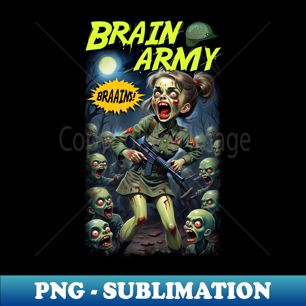 Brain Army - Artistic Sublimation Digital File - Revolutioni - Inspire ...