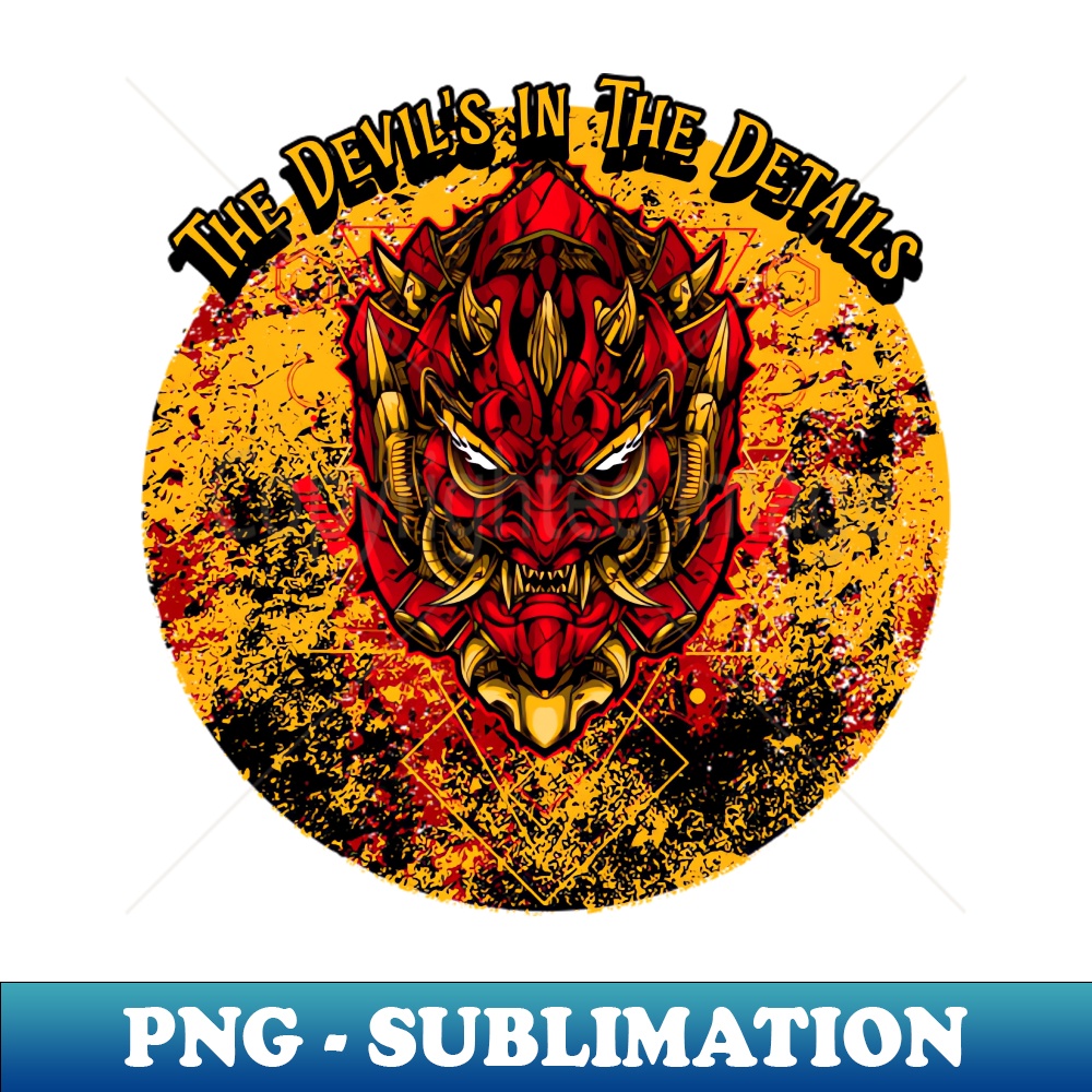 The Devils In The Details Graphic - Elegant Sublimation PNG | Inspire Uplift