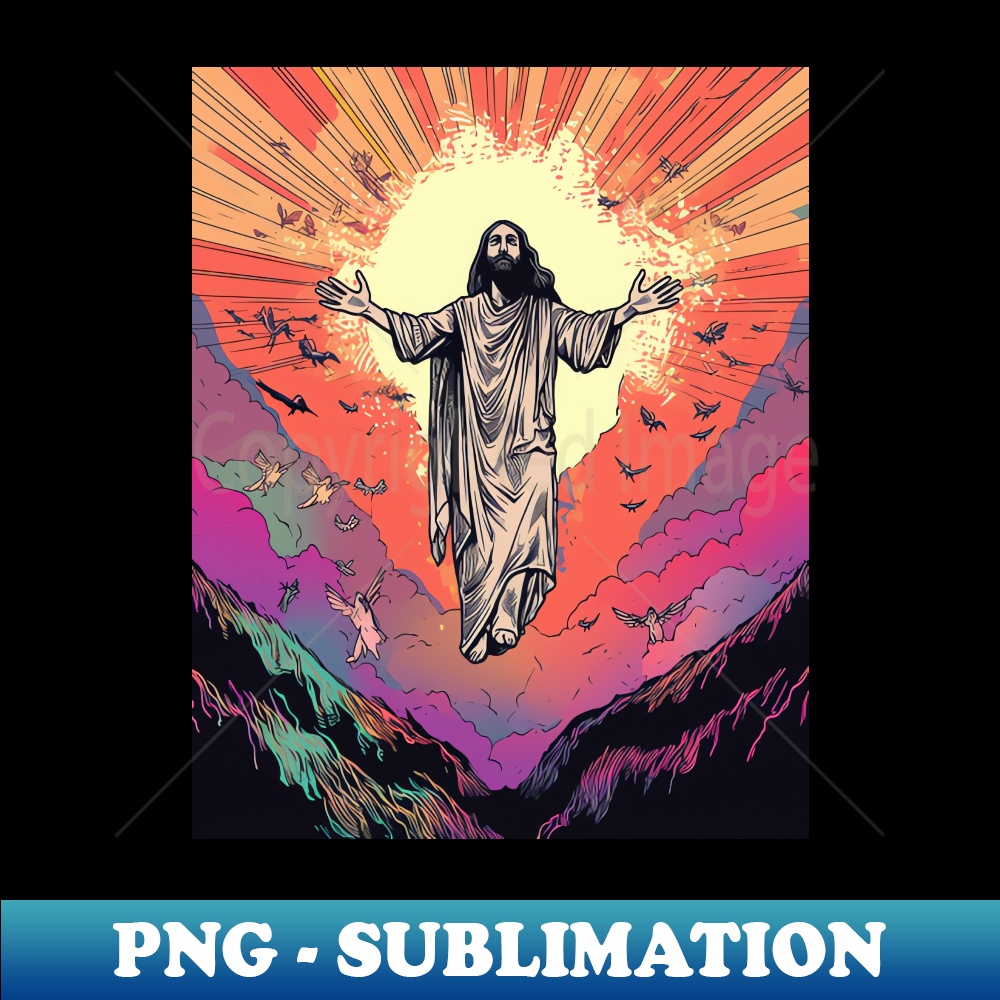 The Ascension of Jesus Christ - Premium Sublimation Digital | Inspire ...