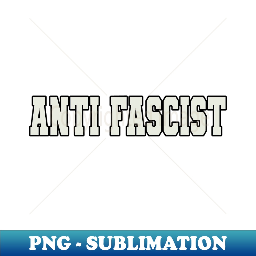 Anti Fascist Word - Aesthetic Sublimation Digital File - Tra | Inspire ...