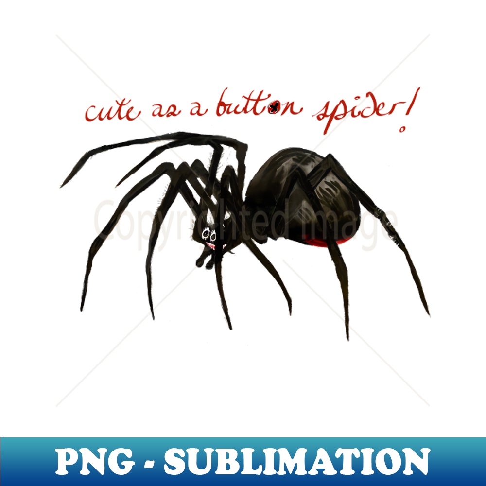Cute as a Button Spider - Premium PNG Sublimation File - Boo | Inspire ...