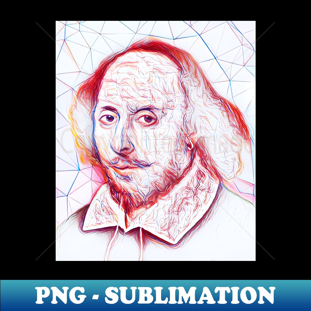 William Shakespeare Portrait William Shakespeare Artwork L - Inspire Uplift