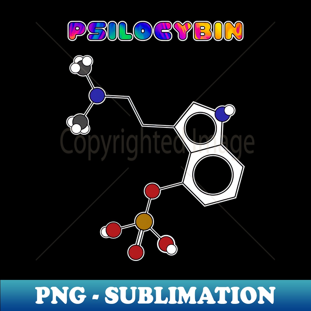 Psilocybin Molecule - Creative Sublimation PNG Download - Sp - Inspire ...