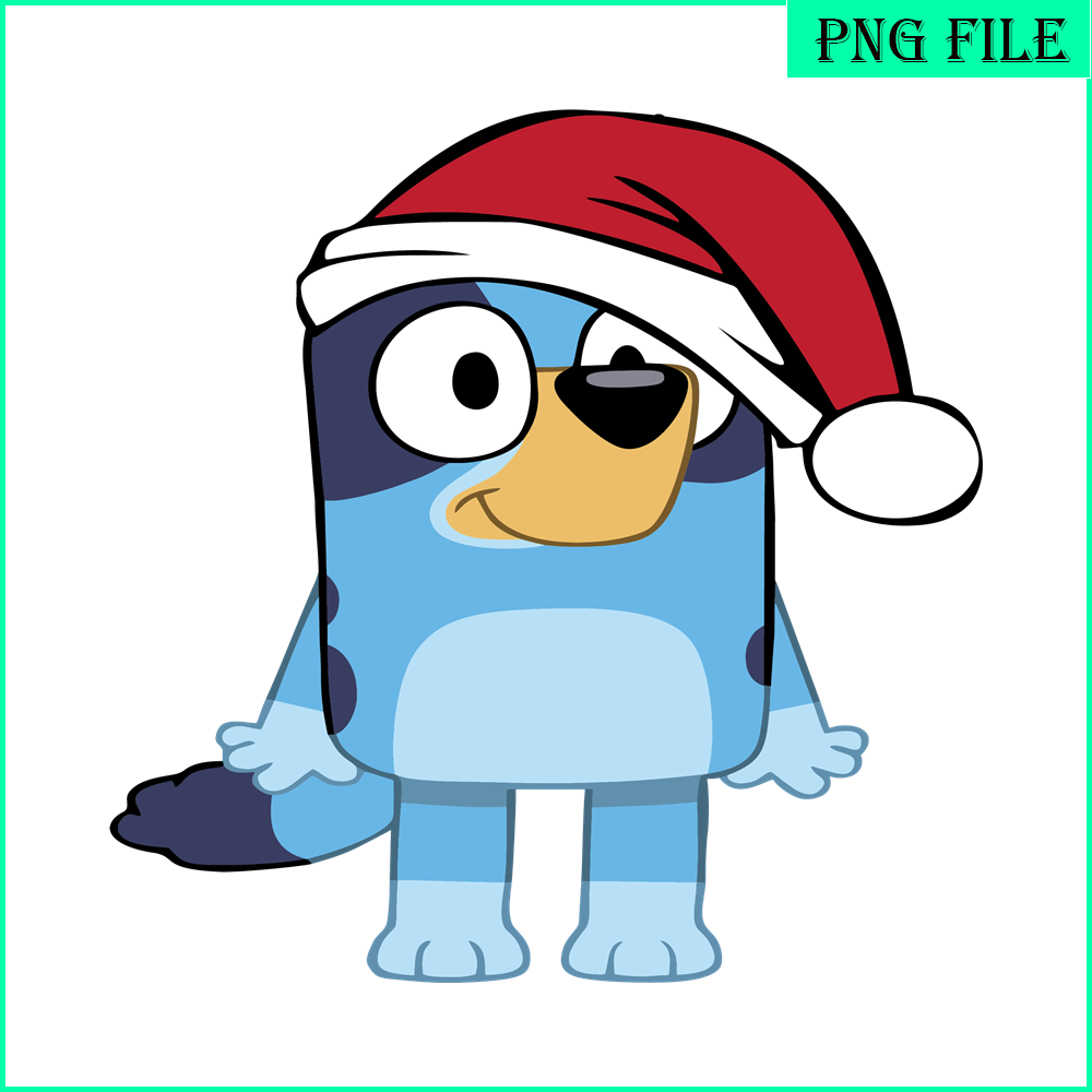 bluey christmas svg - Inspire Uplift