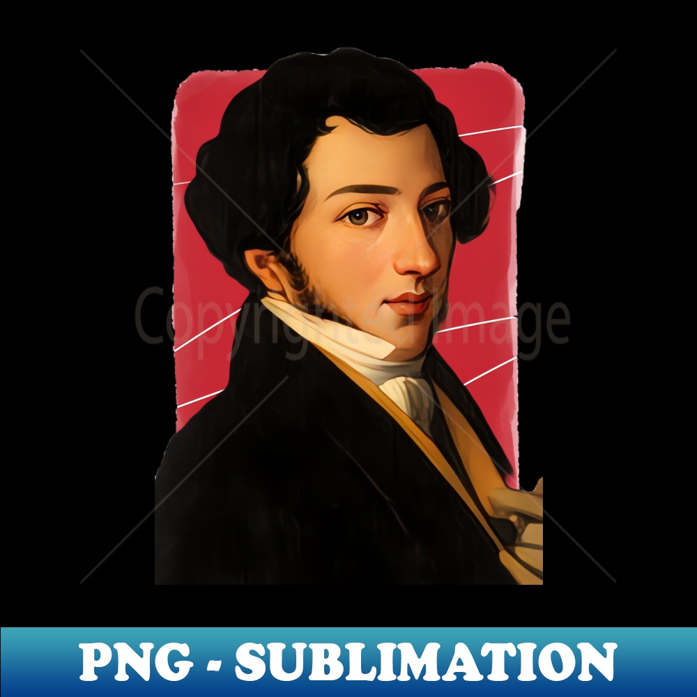 Italian Composer Gioachino Rossini illustration - Instant PN - Inspire ...