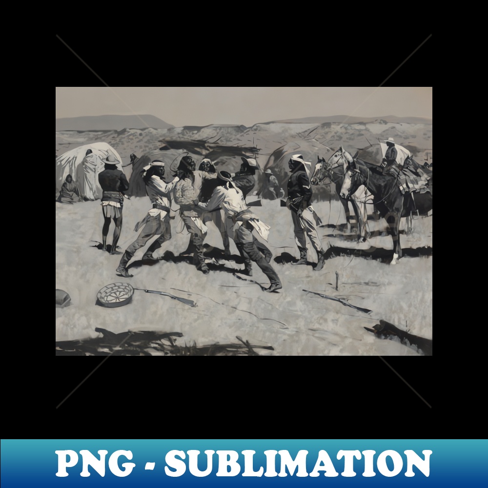 Native Americans Taking Captives - Vintage Western American - Inspire ...