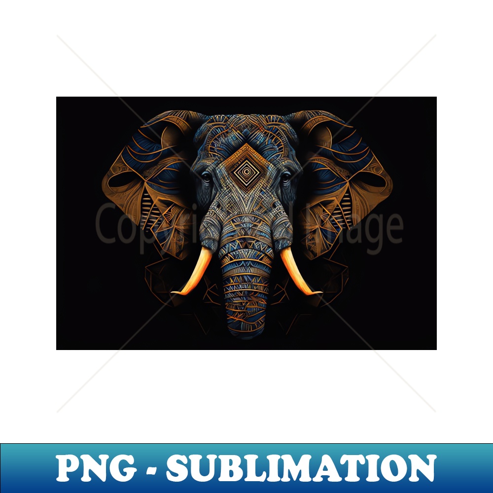 Abstract Elephant - Elegant Sublimation PNG Download - Vibra | Inspire ...