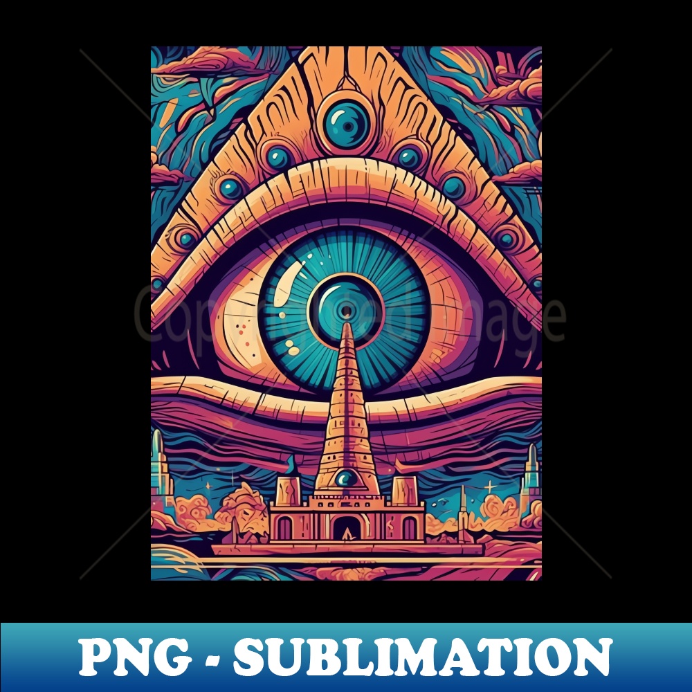 All Seeing Eye The Psychedelic Reality of Our Time - Retro P | Inspire ...